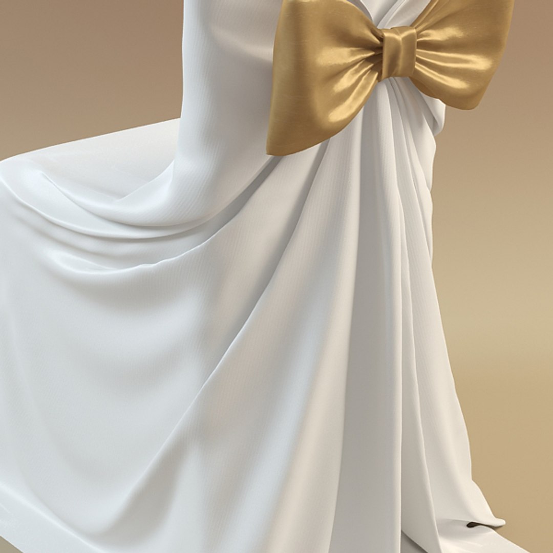 Wedding Chair 3d Model