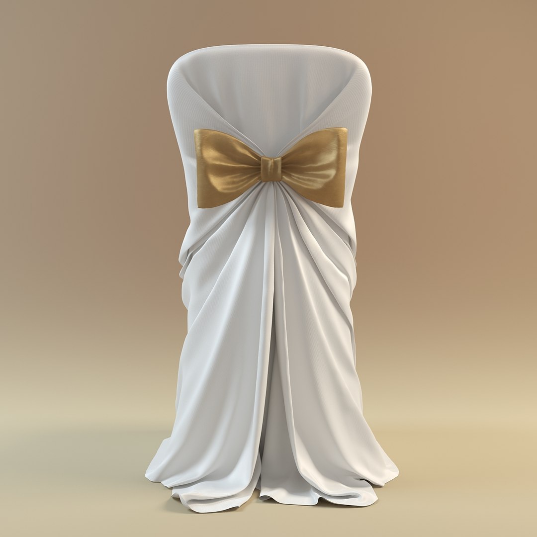 Wedding Chair 3d Model