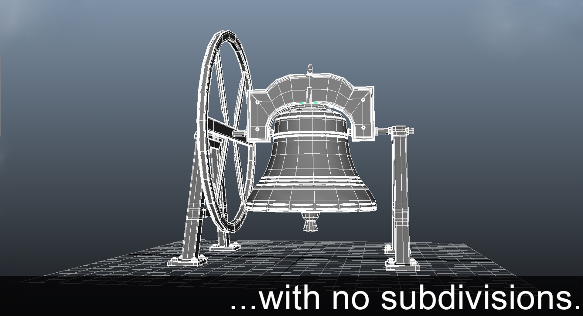 3D Mission Church Bell - TurboSquid 1243693