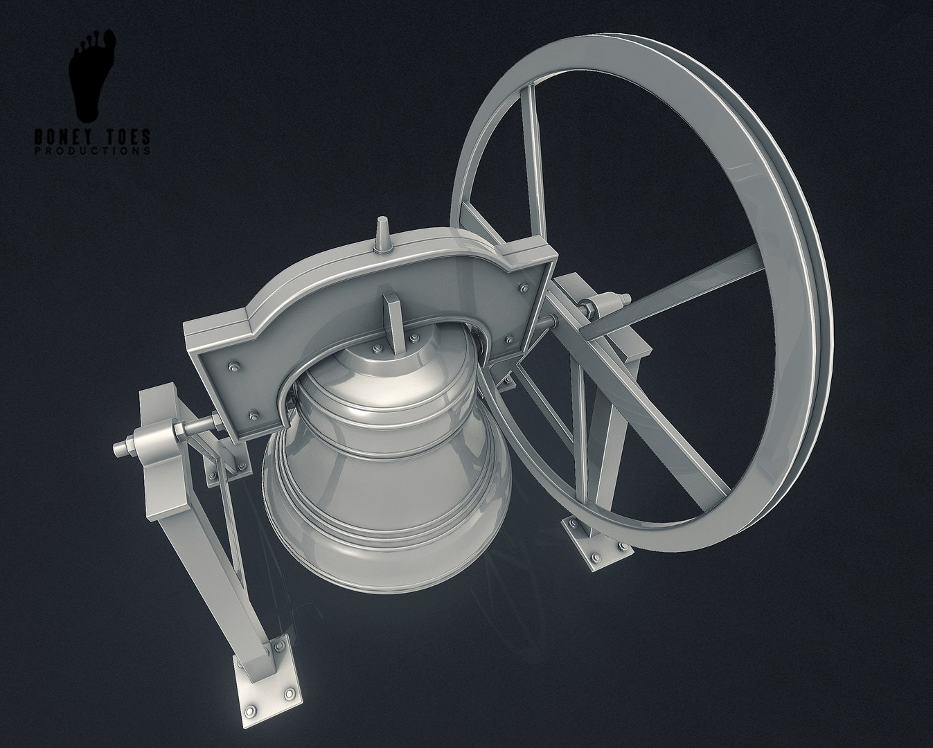 3D Mission Church Bell - TurboSquid 1243693