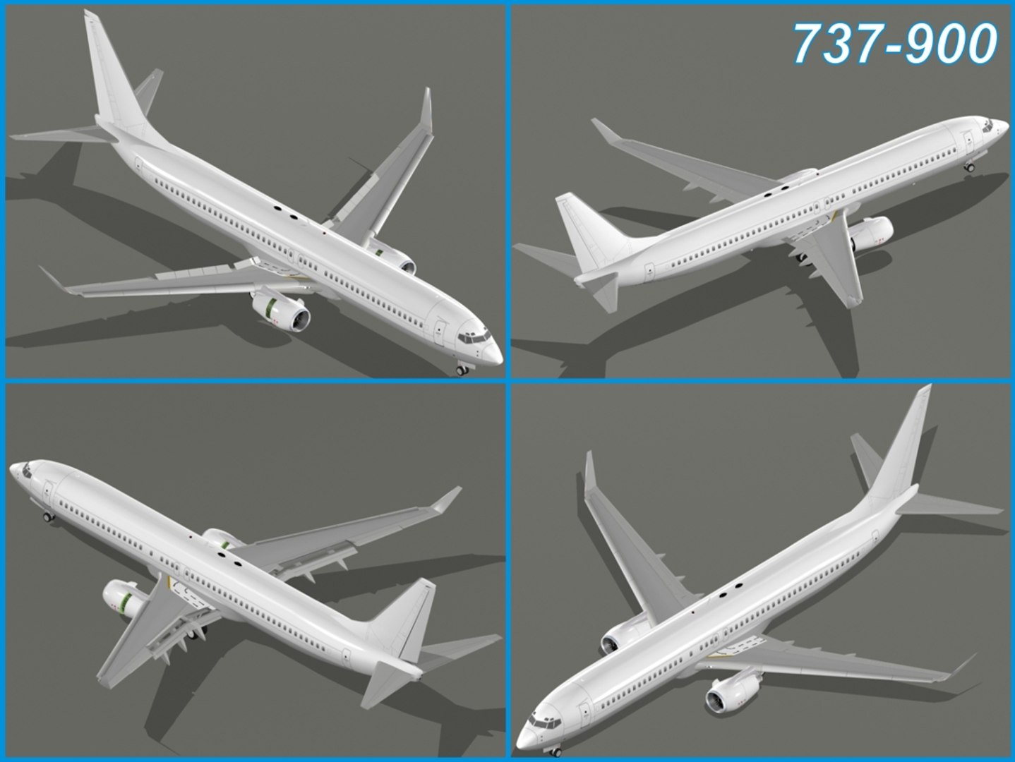 Boeing 737 Generation 3d Model