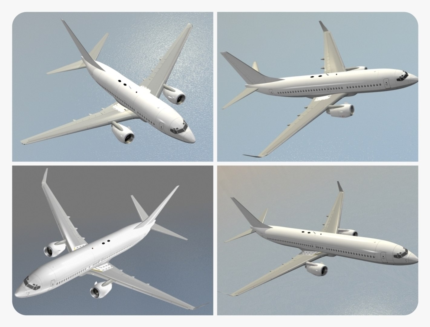 Boeing 737 Generation 3d Model
