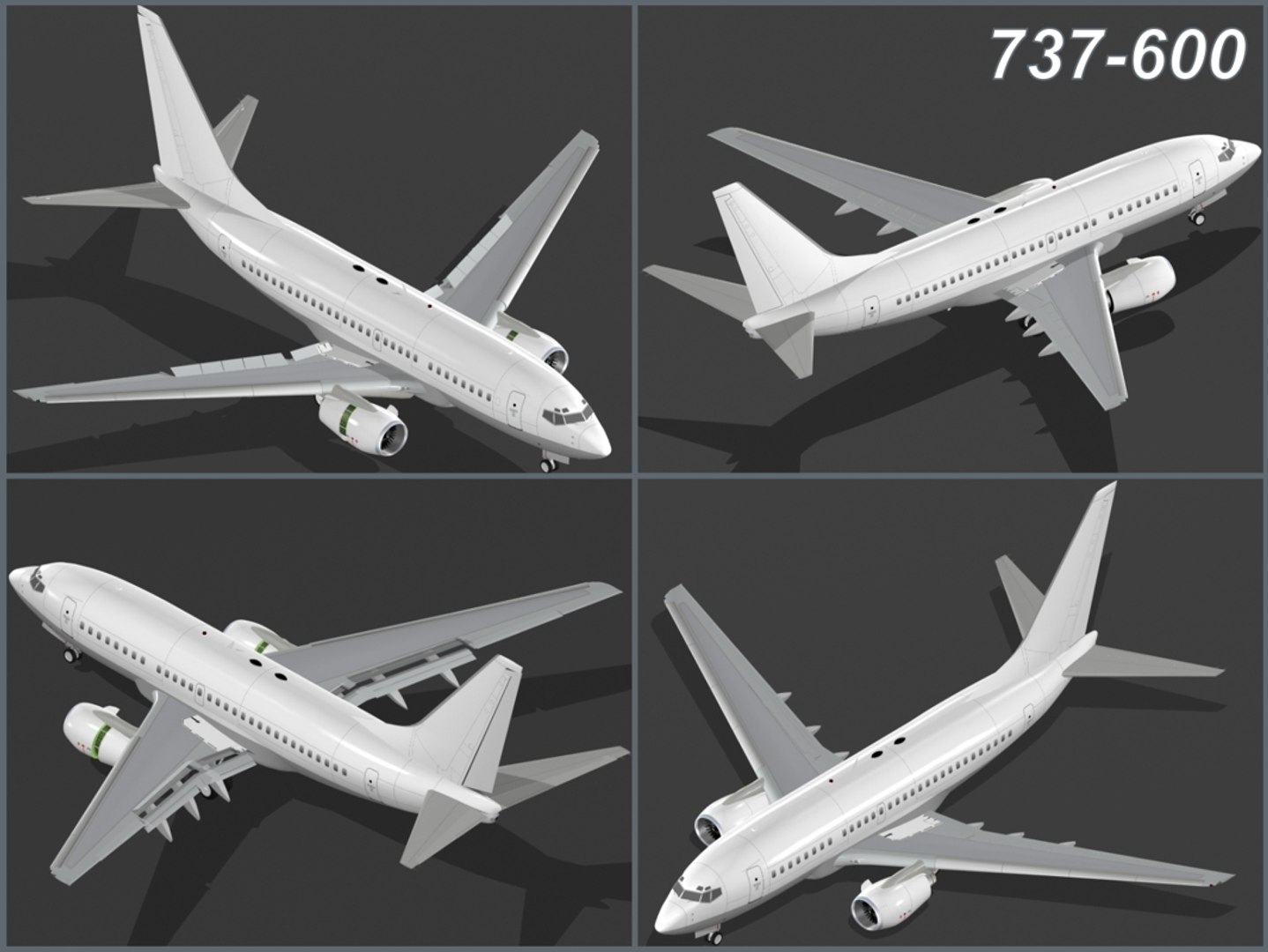 Boeing 737 Generation 3d Model