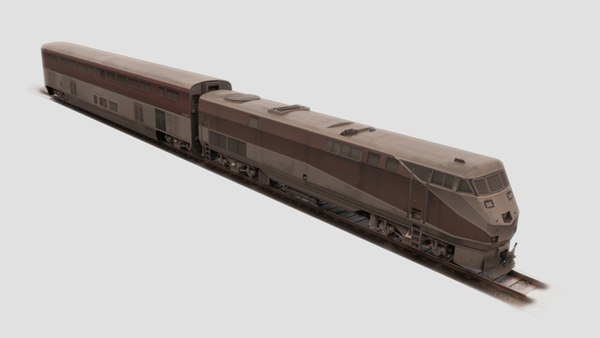 Diesel-Electric Locomotive 3D Models for Download | TurboSquid