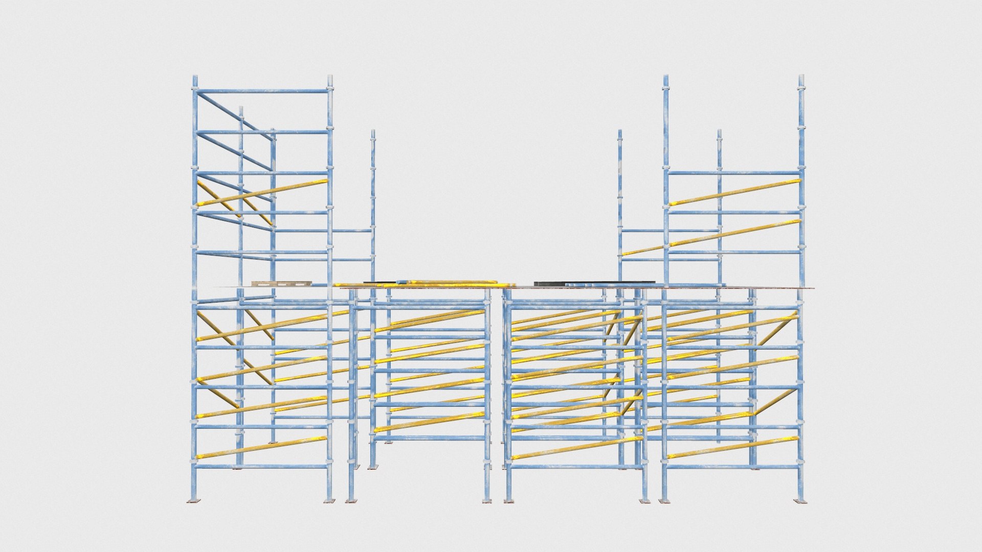 Scaffolding Model - TurboSquid 2326854