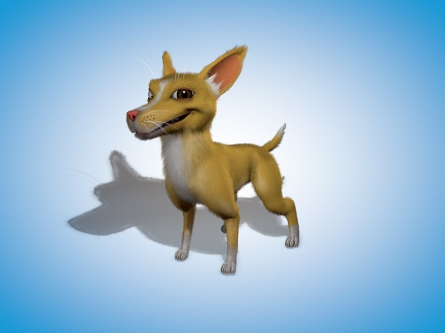 Rigged Cartoon Dog Animation 3d 3ds