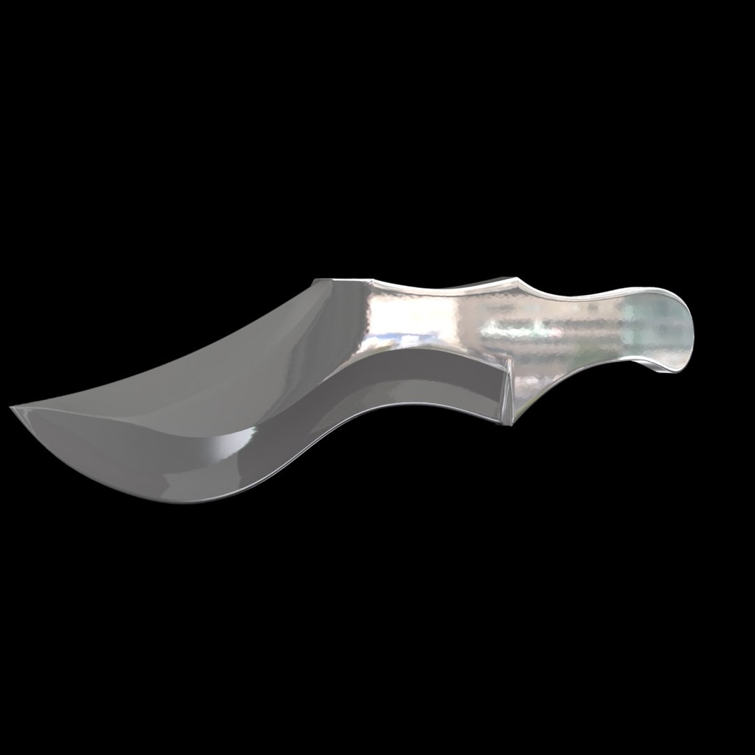 3d Throwing Knife Model