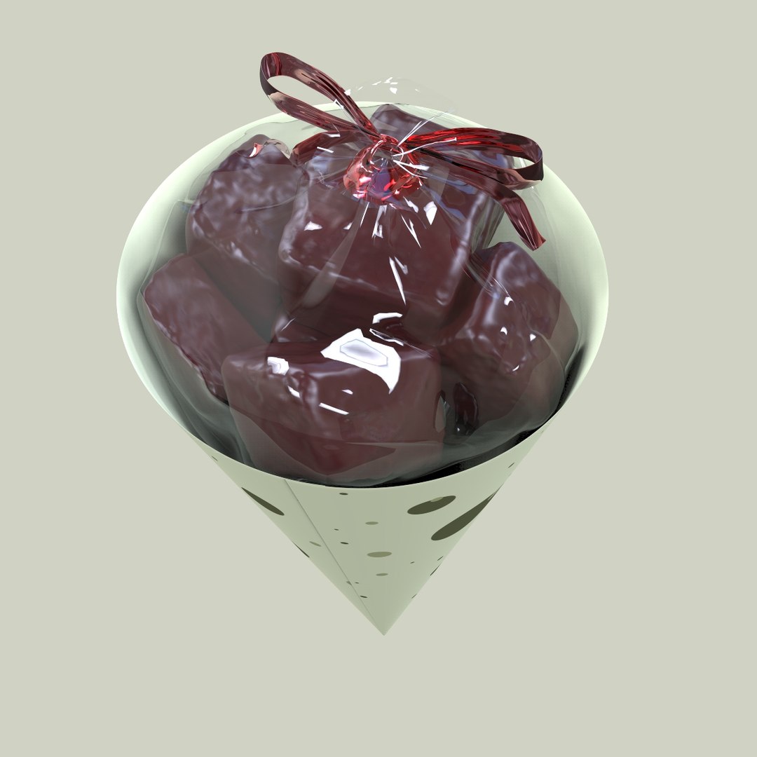 Chocolats Sweet 3d Model