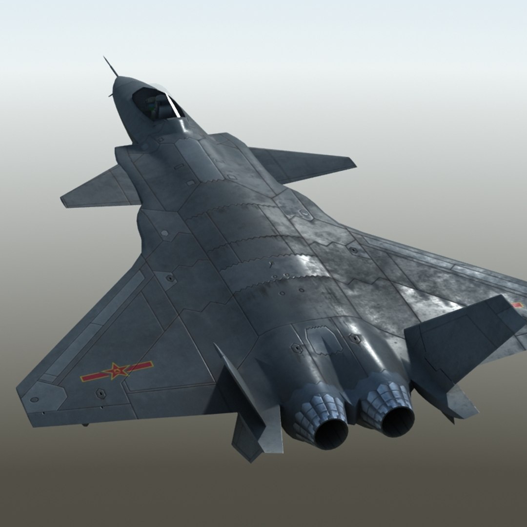 3D Chengdu J-20 Stealth Fighter Model - TurboSquid 1496365
