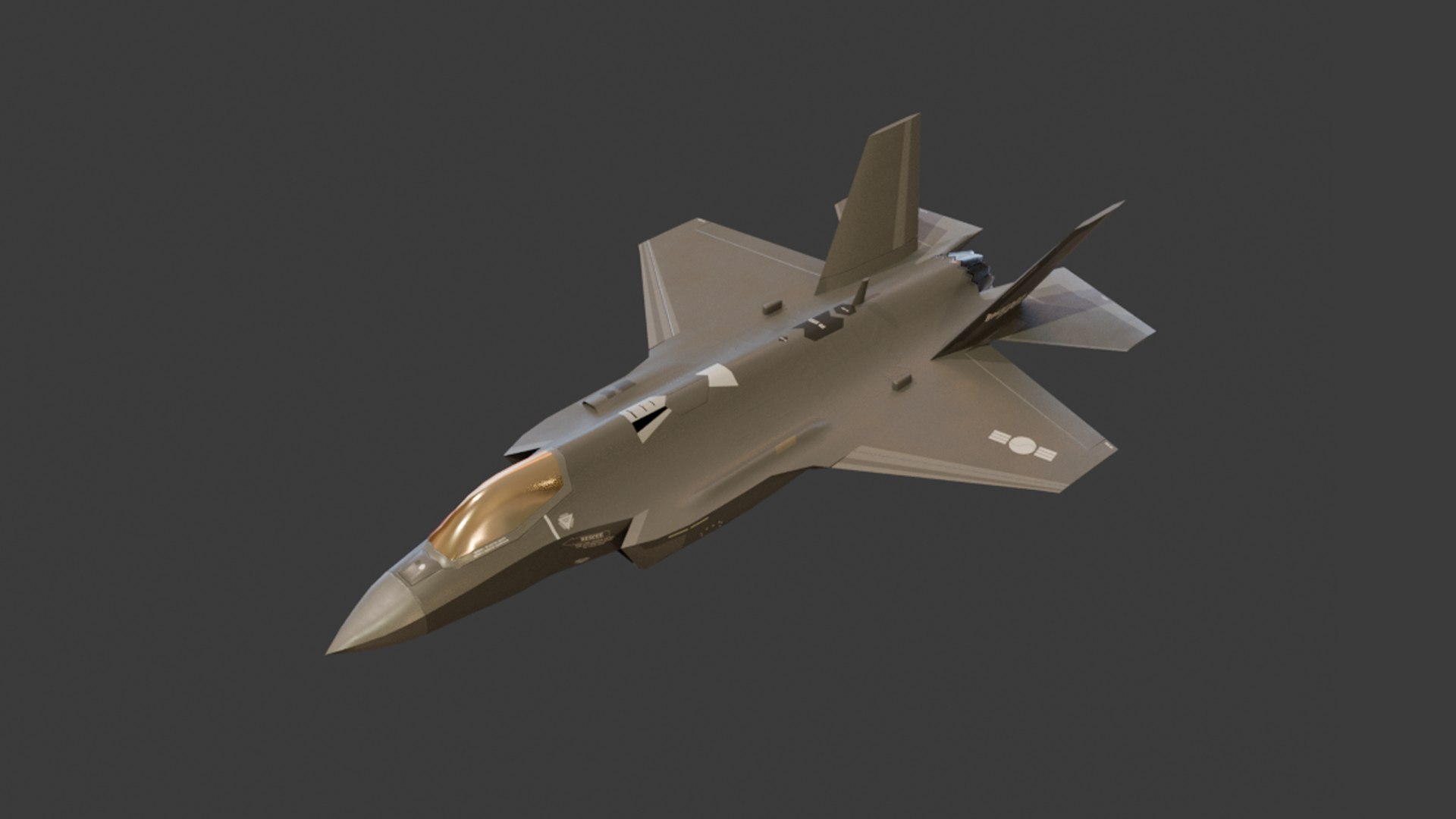 3D F-35A Freedom Knight Of Republic Of Korea Model - TurboSquid 2213112