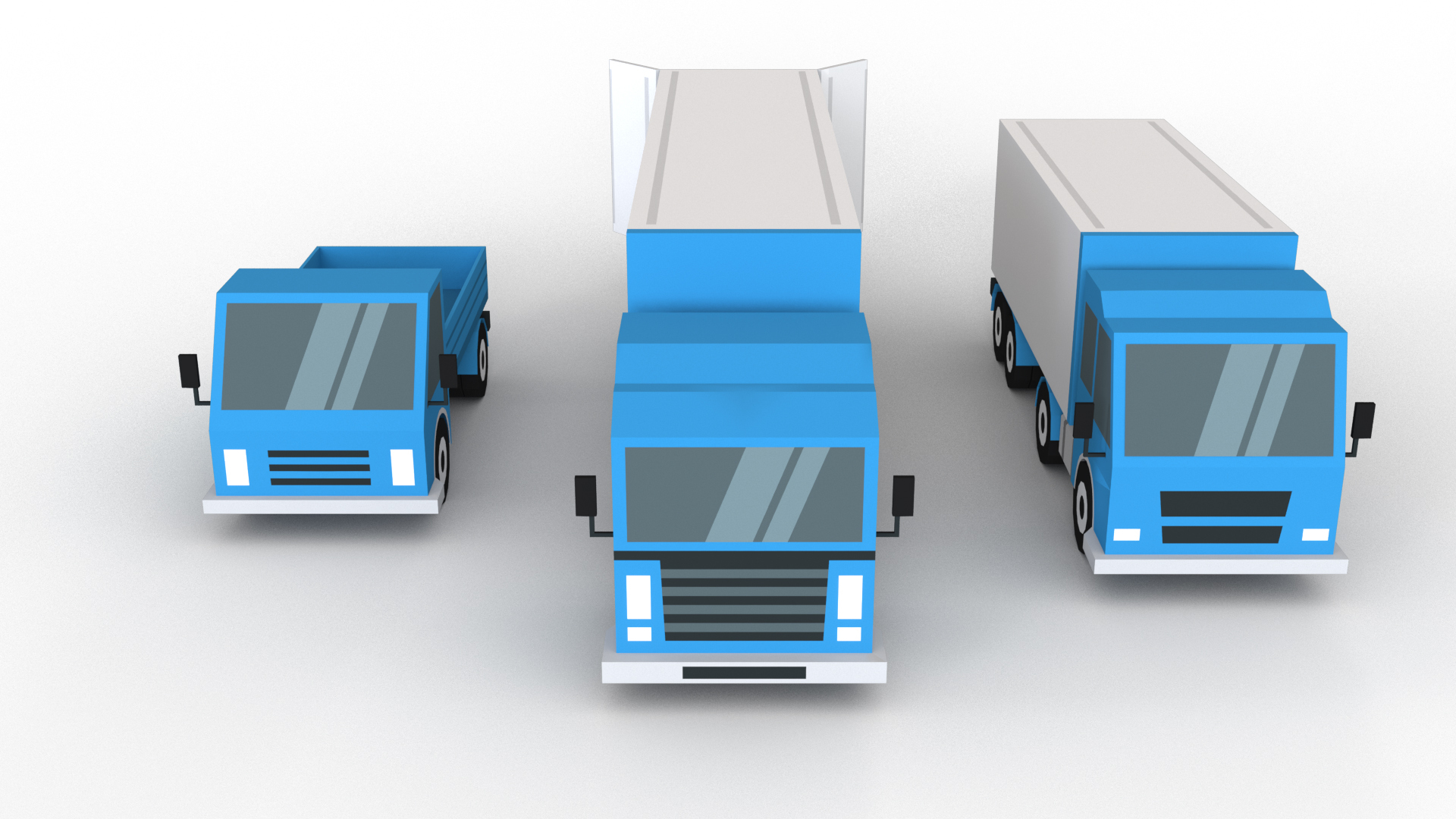 3D Model Transport Tir Low Poly For Industry - TurboSquid 1998034