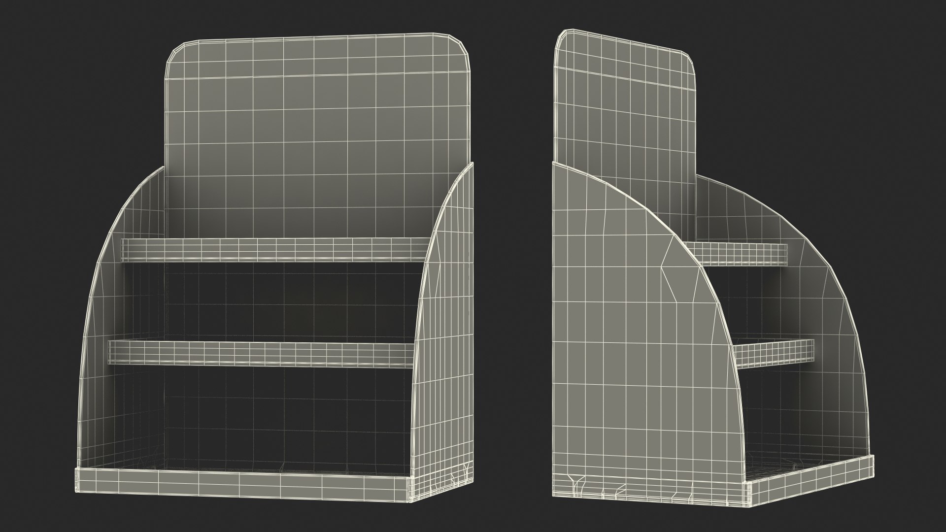 Carton Table Display Stands Collection 3D - TurboSquid 2151387