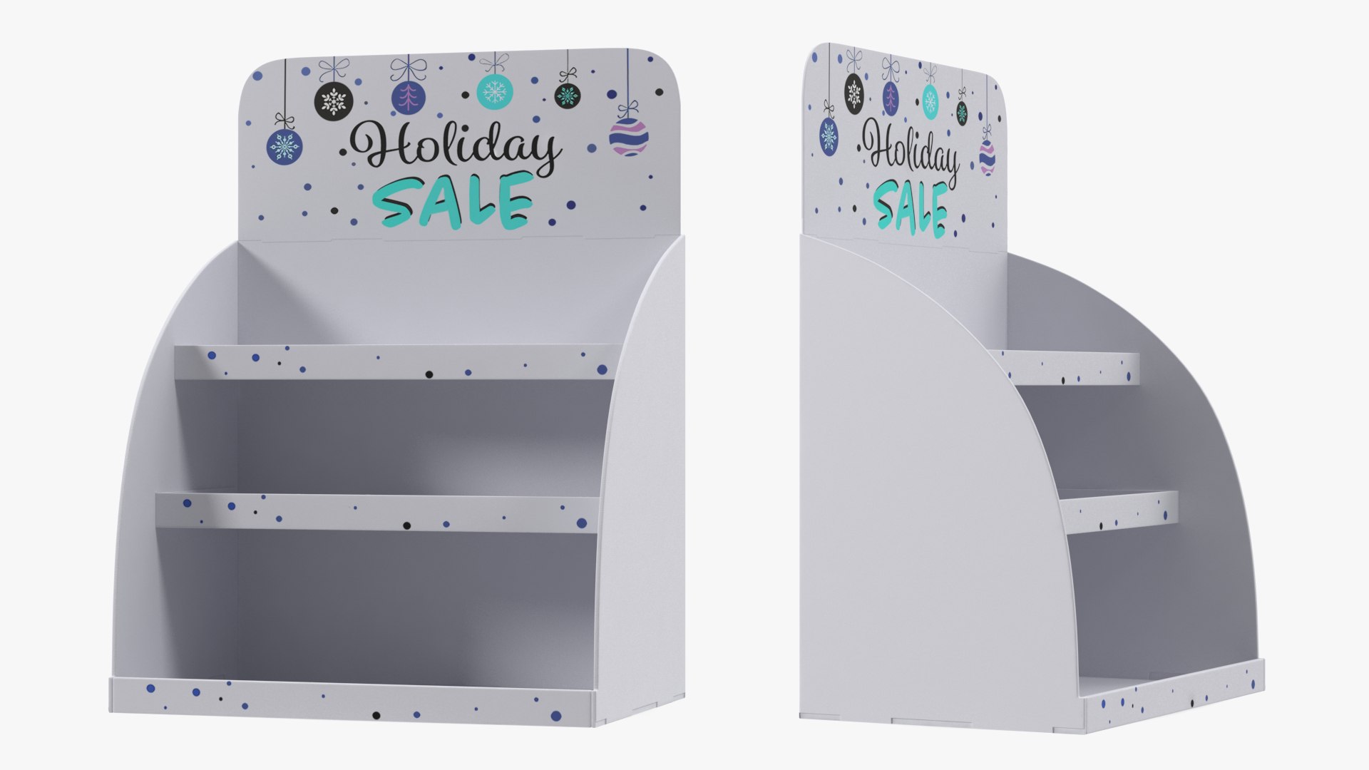 Carton Table Display Stands Collection 3D - TurboSquid 2151387