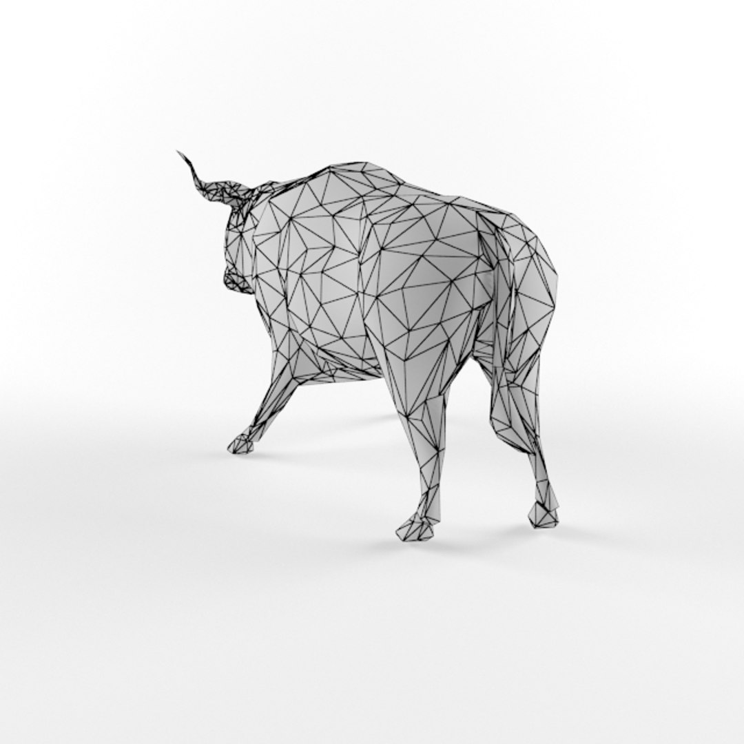 Bull ready render 3D - TurboSquid 1349138