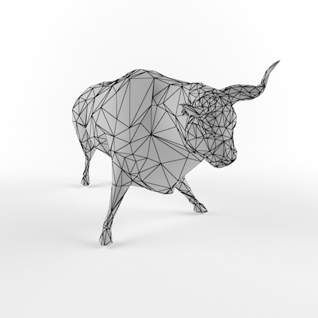 Bull ready render 3D - TurboSquid 1349138