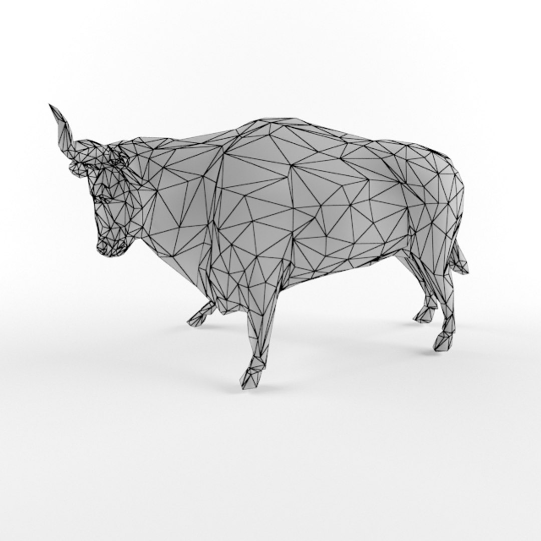 Bull ready render 3D - TurboSquid 1349138
