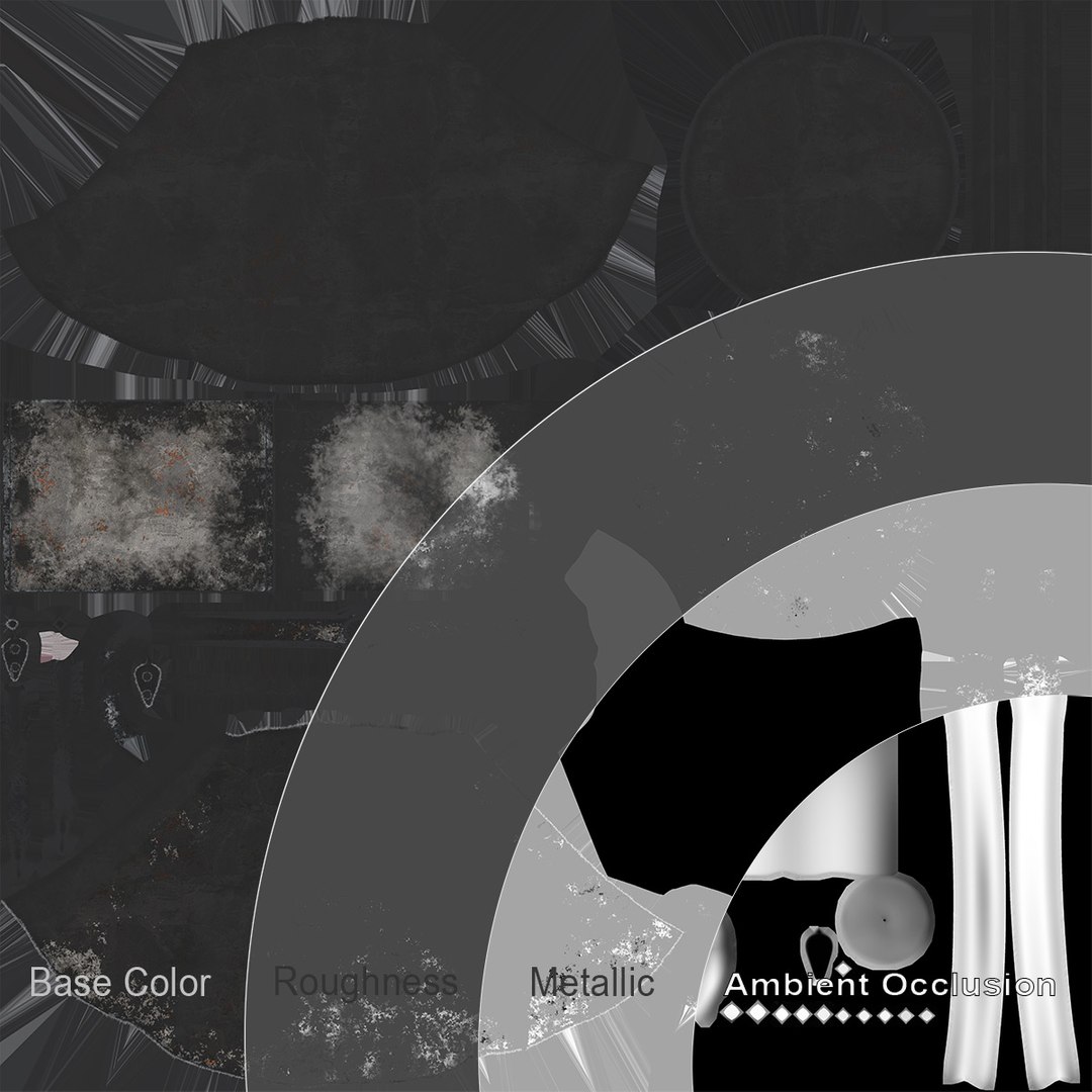 Table Candle In Holder 8k PBR Textures 3D - TurboSquid 1994255