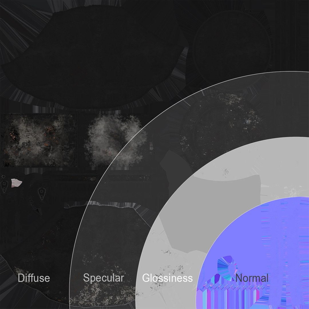 Table Candle In Holder 8k PBR Textures 3D - TurboSquid 1994255