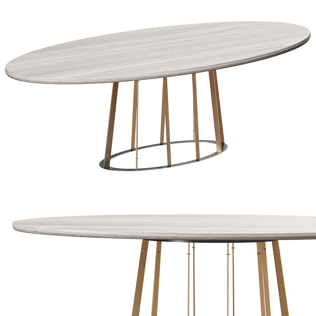 3D ANN DINING TABLE By Laskasas Model - TurboSquid 1957788