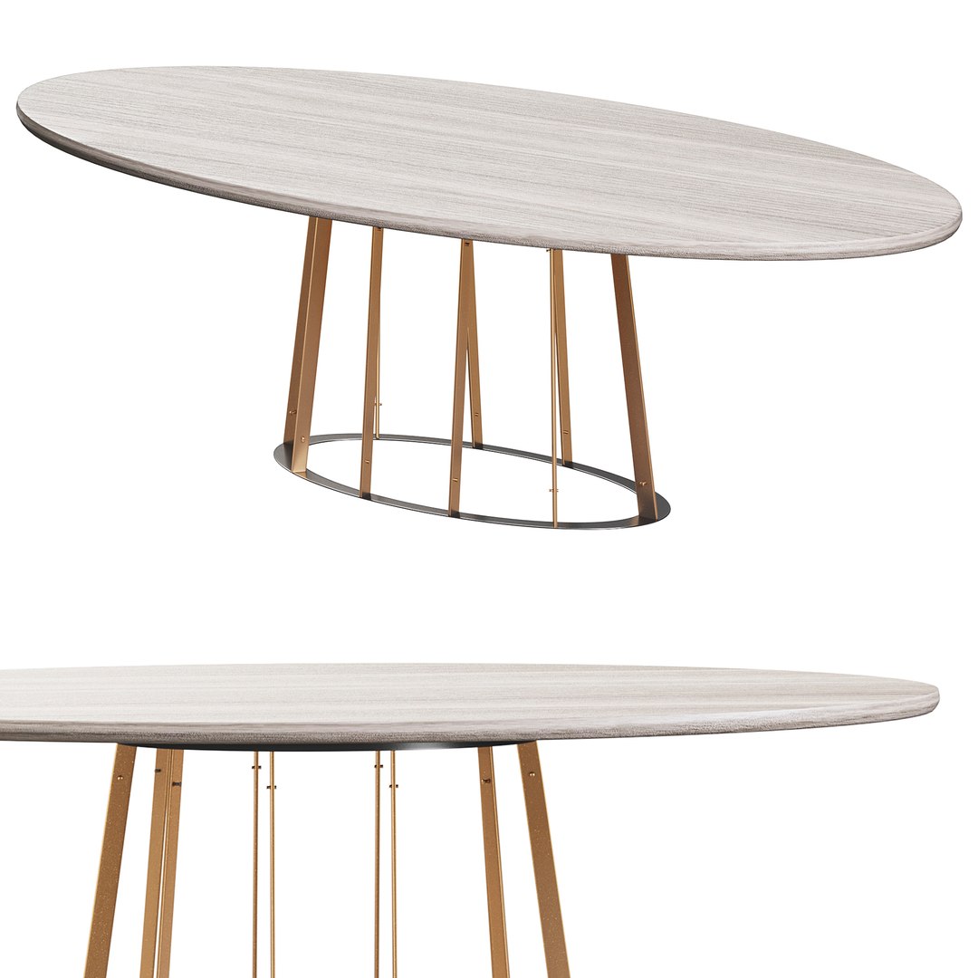 3D ANN DINING TABLE By Laskasas Model - TurboSquid 1957788