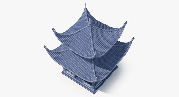 Chinese pagoda 02 3D model - TurboSquid 1169833