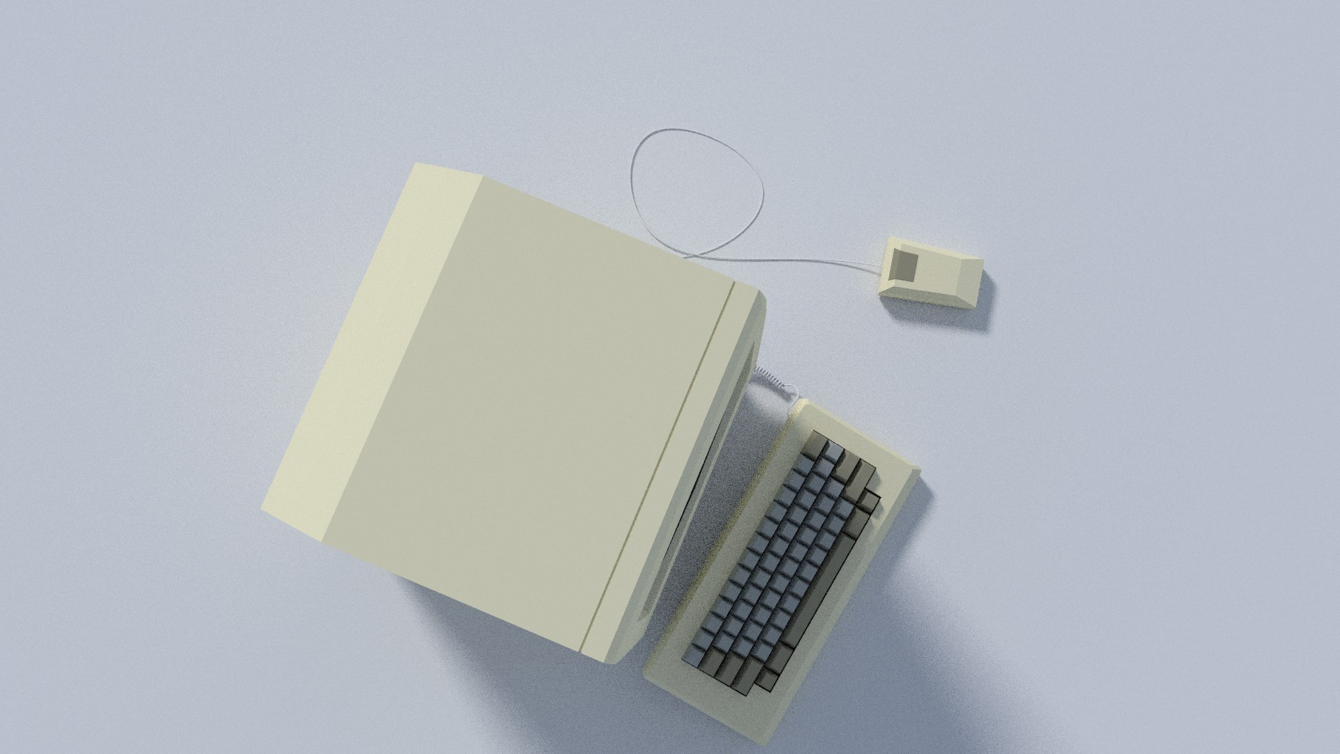 3D simple computer model - TurboSquid 1273446