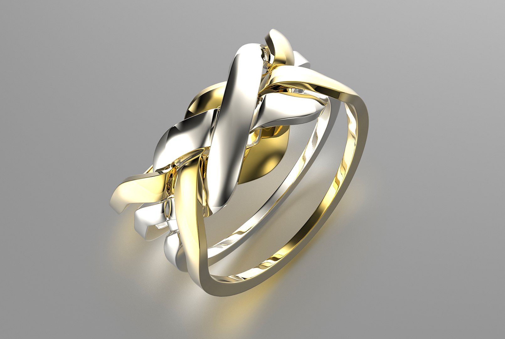 Jewelry Gold Puzzle Ring Set Of Sizes 0071 Fbx 3dm Mgx 3D - TurboSquid 2073196