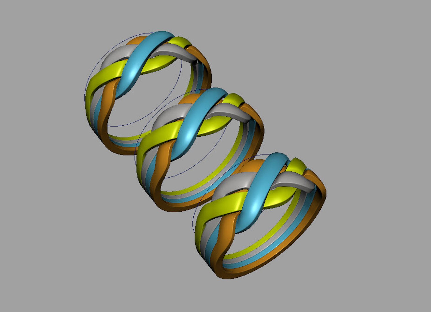 Jewelry Gold Puzzle Ring Set Of Sizes 0071 Fbx 3dm Mgx 3D - TurboSquid 2073196