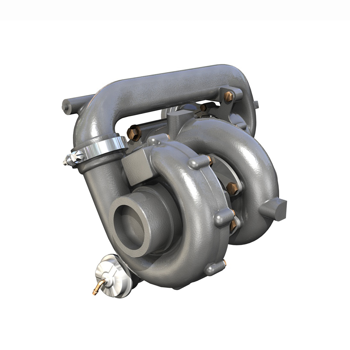 3d model turbo turbocharger