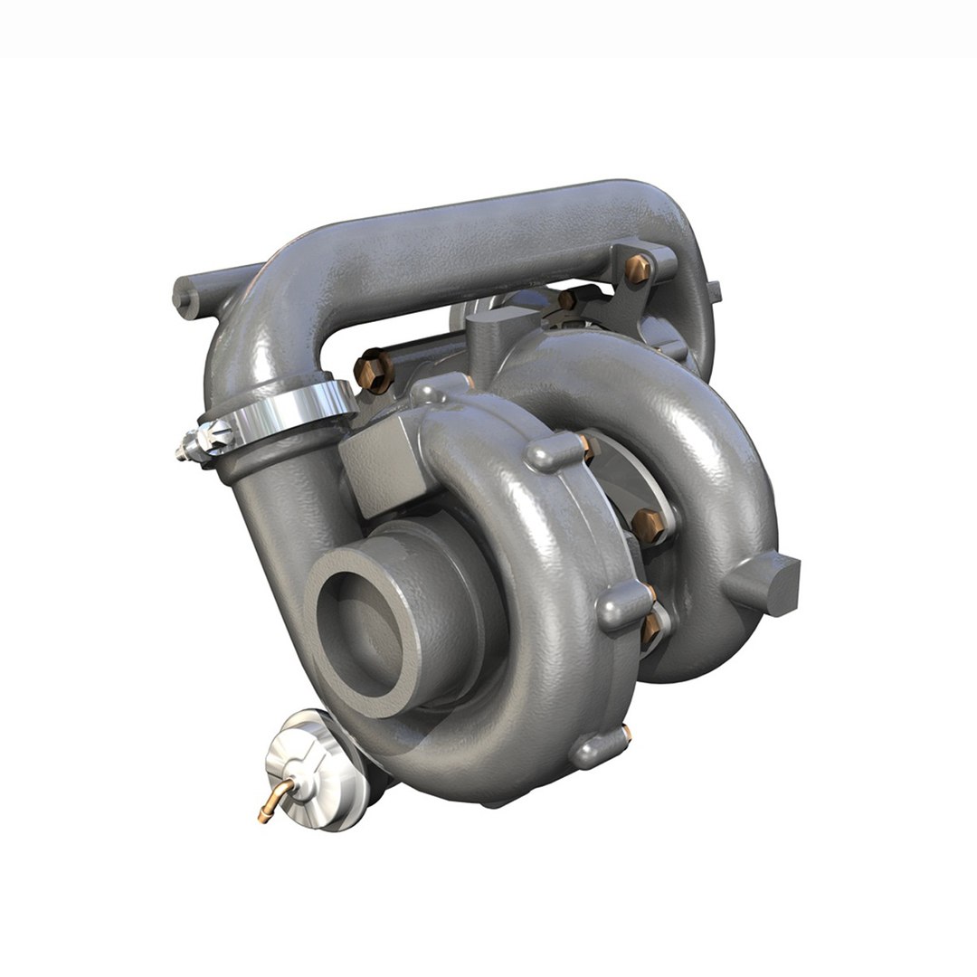 3d Model Turbo Turbocharger