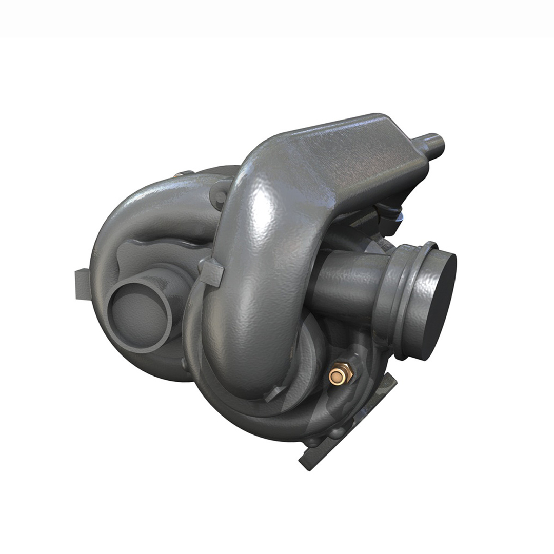 3d model turbo turbocharger