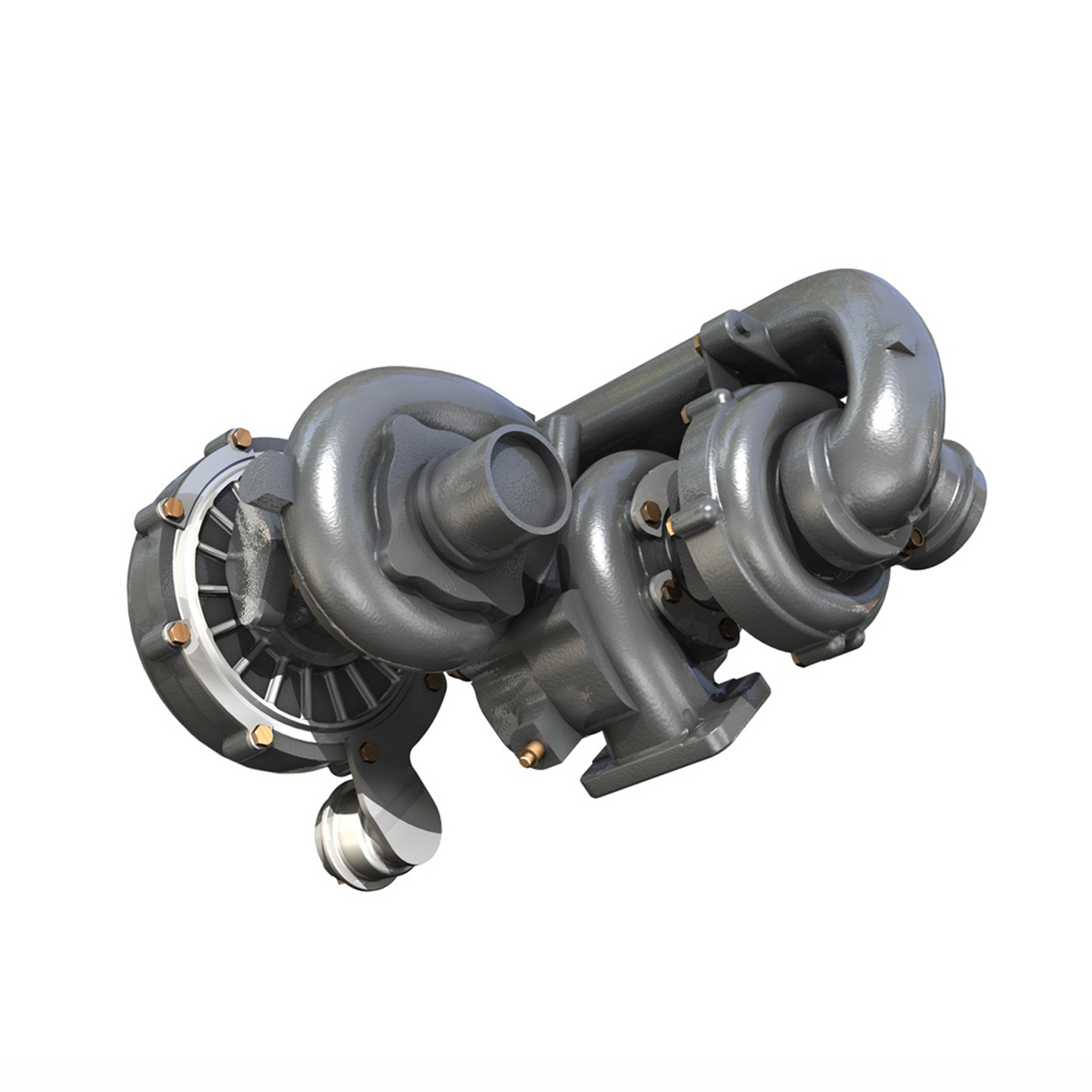 3d model turbo turbocharger