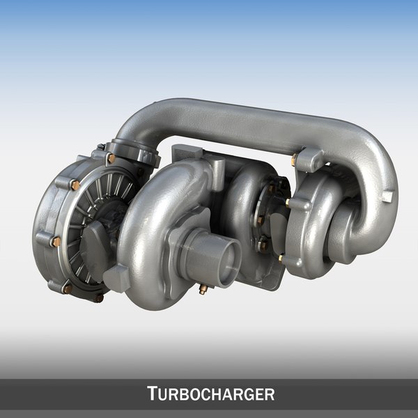 3d model turbo turbocharger