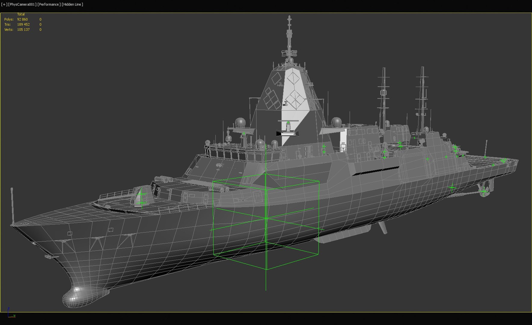 Hunter Class Frigate Sea 3D - TurboSquid 1551716