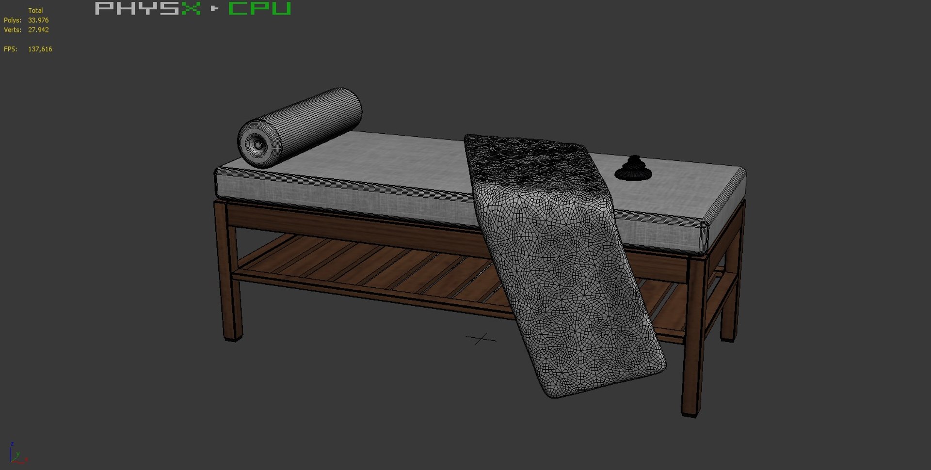 Spa Bed Obj