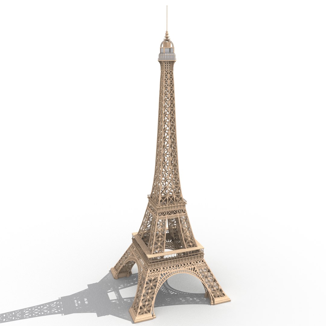 Eiffel Tower France Model - TurboSquid 1321901