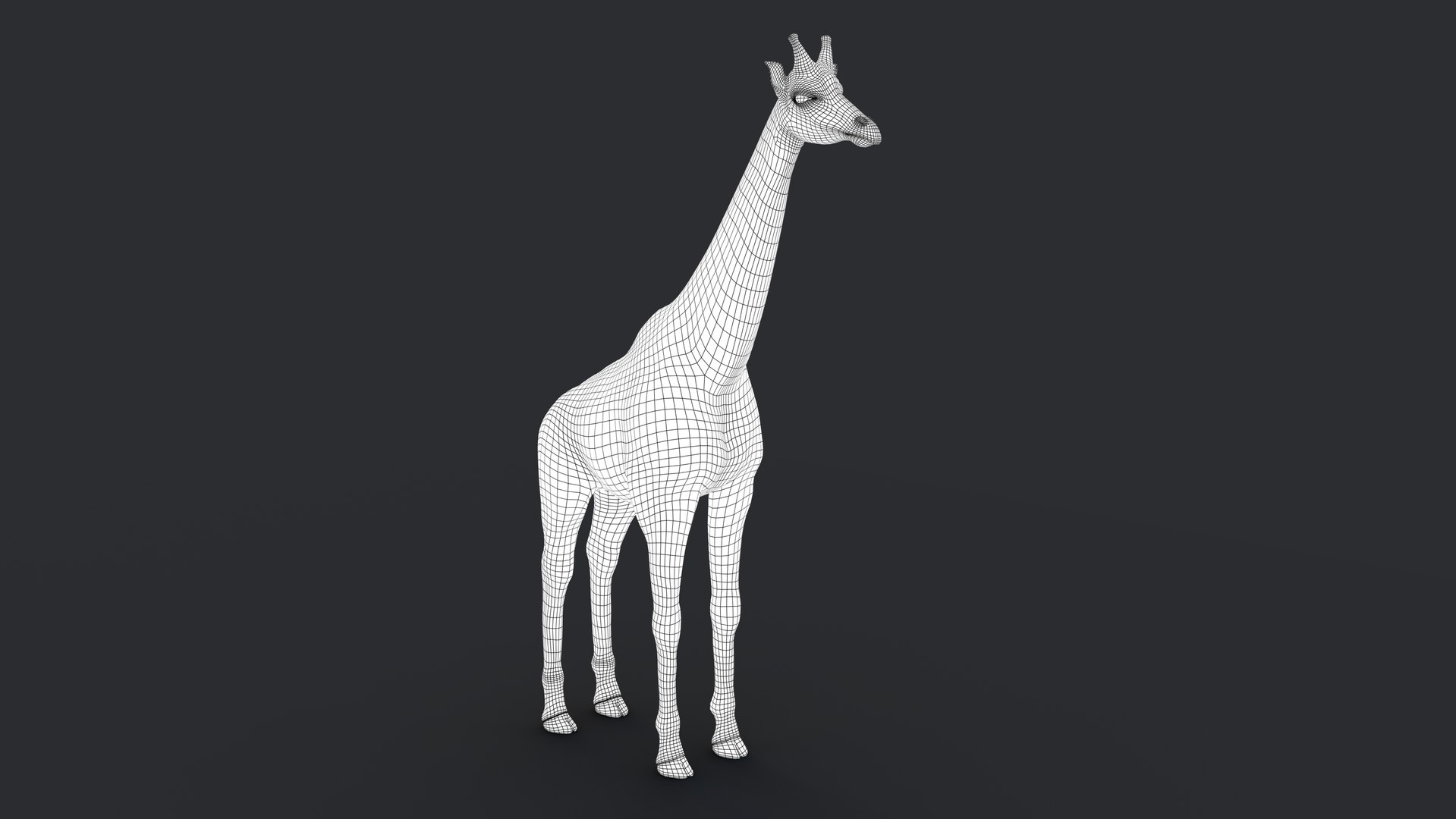 3D GIRAFFE XGEN-CORE ANIMATED - TurboSquid 2253818
