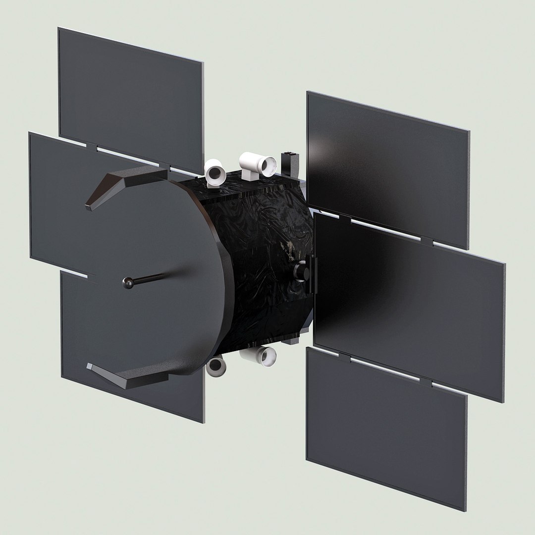 3d Model Of Satellite Cloudsat