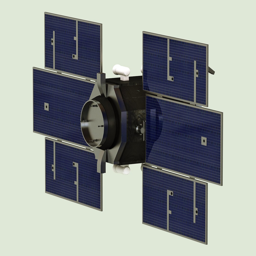 3d Model Of Satellite Cloudsat