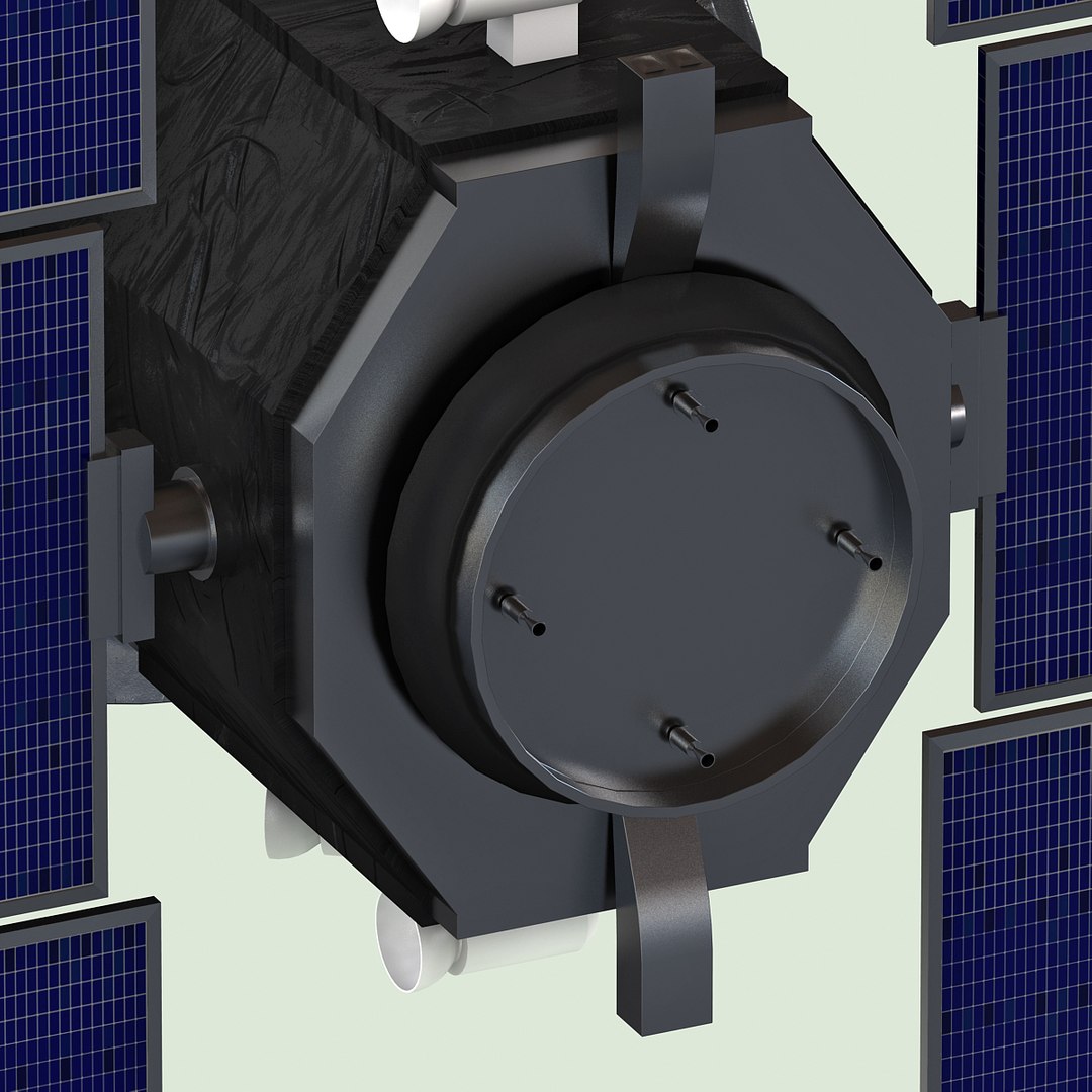 3d Model Of Satellite Cloudsat