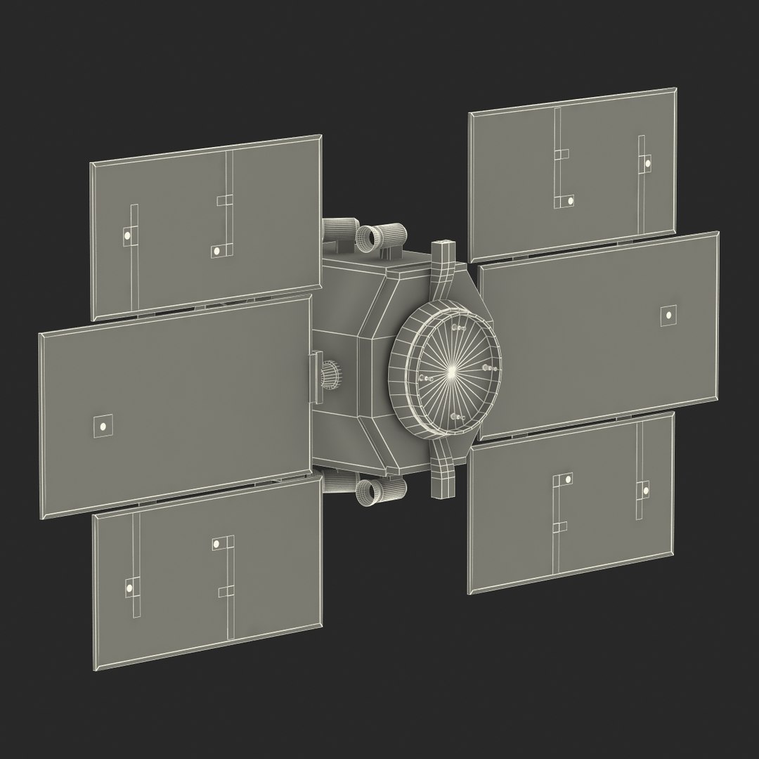 3d Model Of Satellite Cloudsat