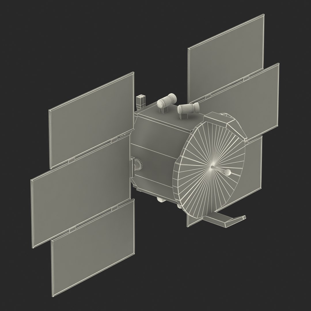 3d Model Of Satellite Cloudsat