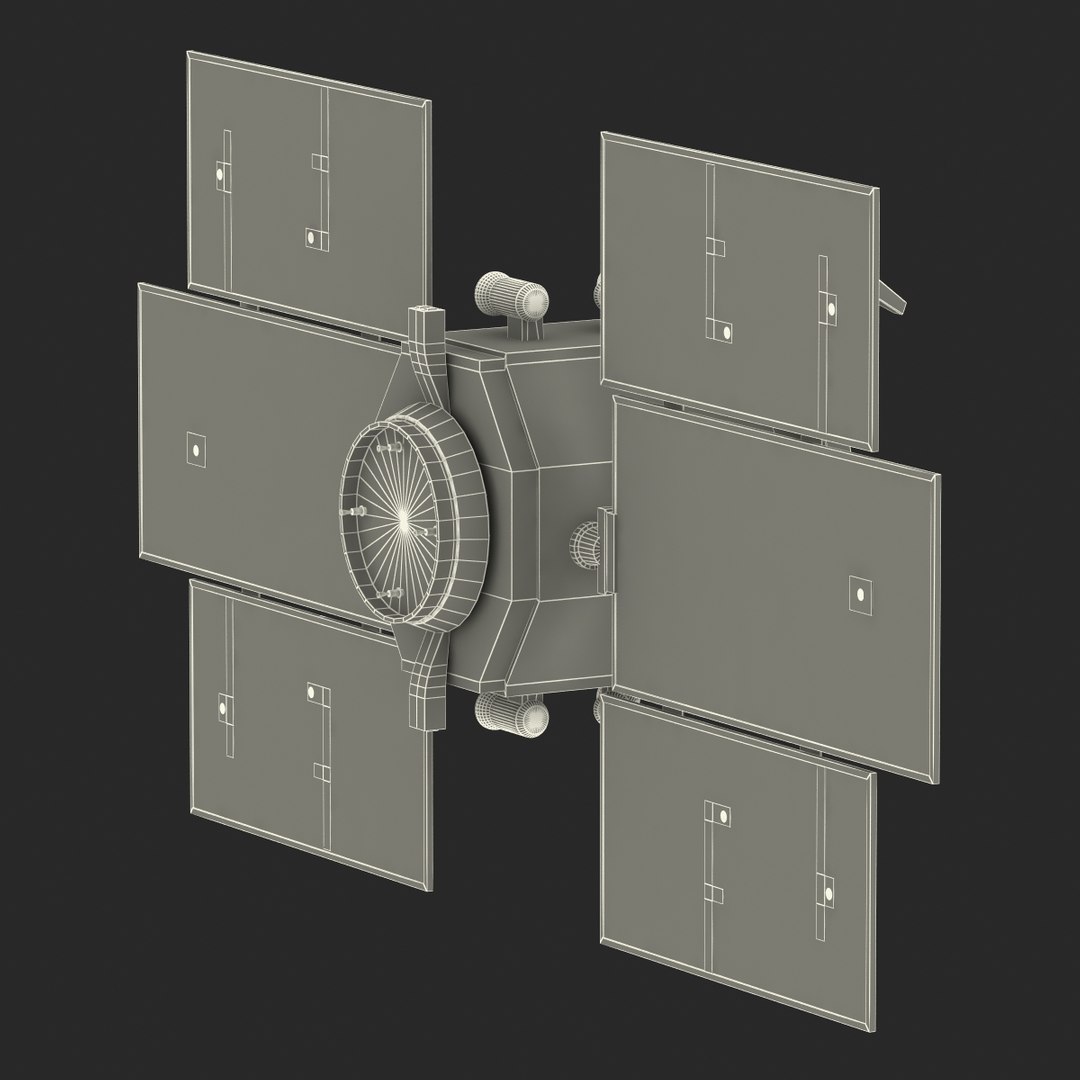 3d Model Of Satellite Cloudsat