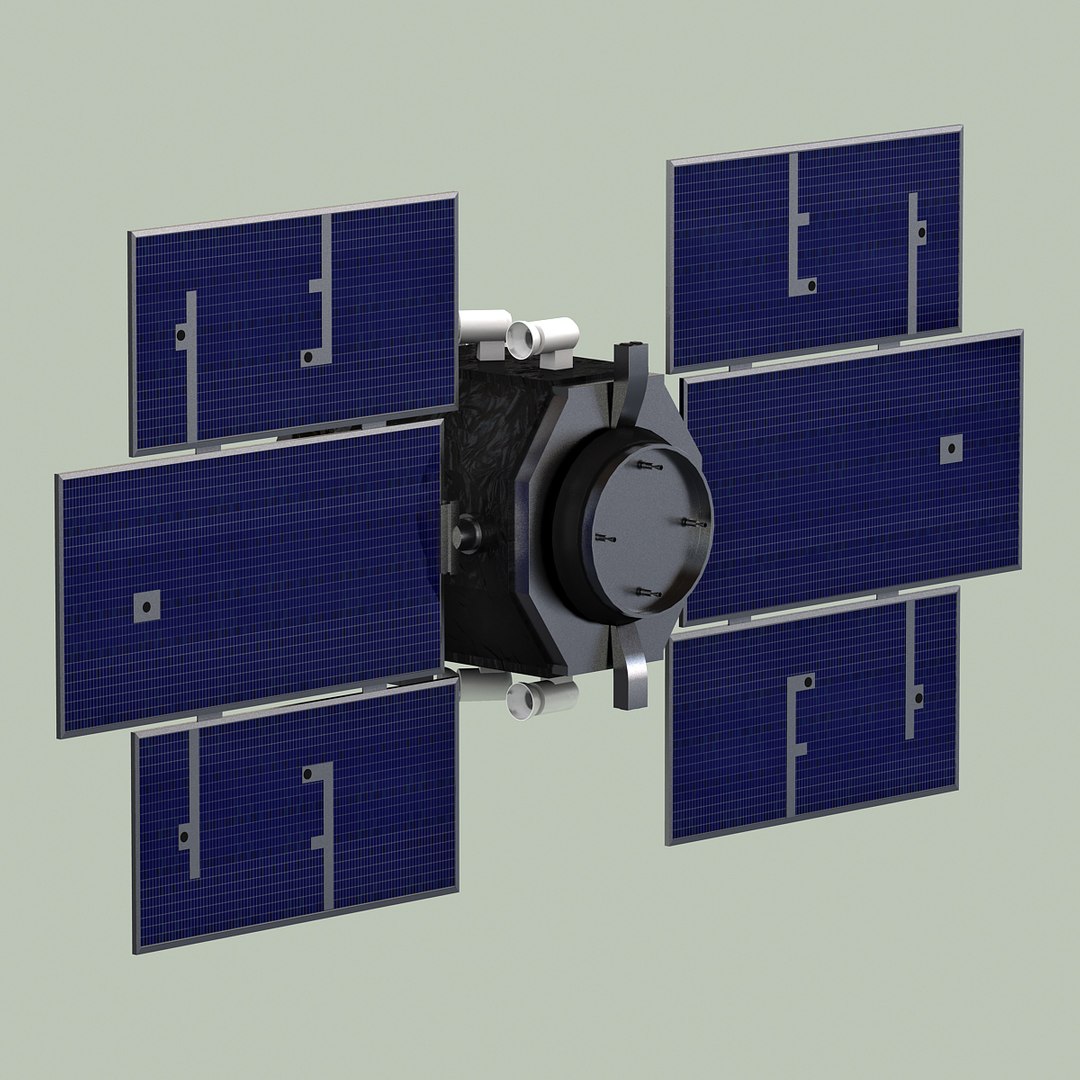 3d Model Of Satellite Cloudsat