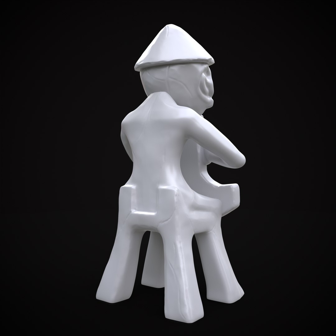 Holding God Statue 3D Print Model 3D - TurboSquid 2240097