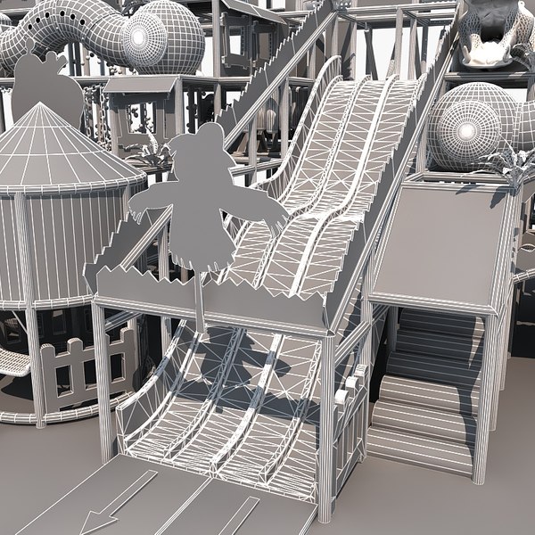 Playground play ground 3D model - TurboSquid 1416874