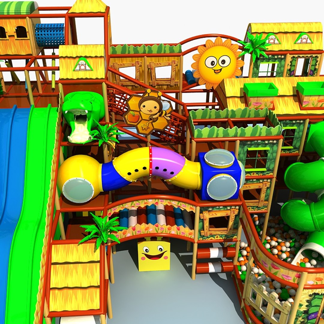 Playground Play Ground 3D Model - TurboSquid 1416874