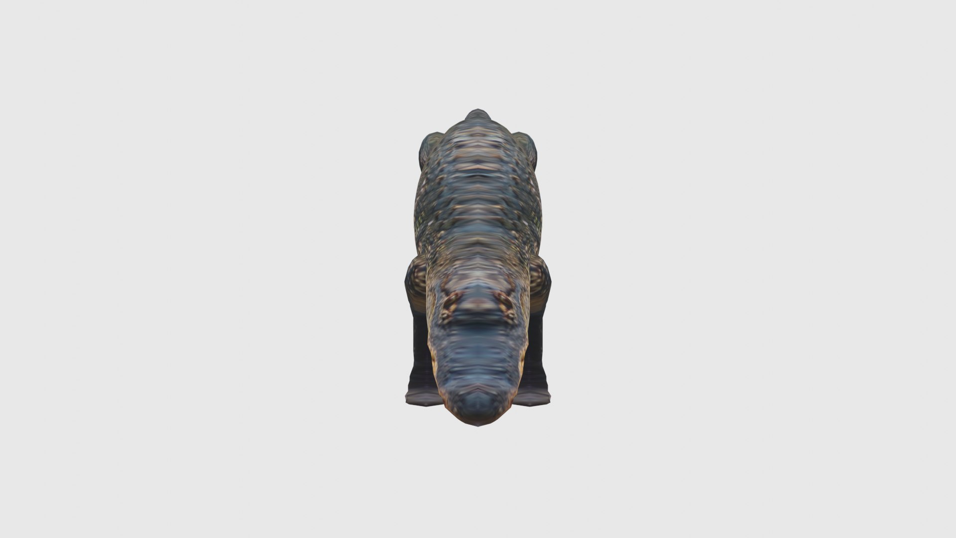 Low Poly Alligator Rigged With Realistic Texture 3D model - TurboSquid ...