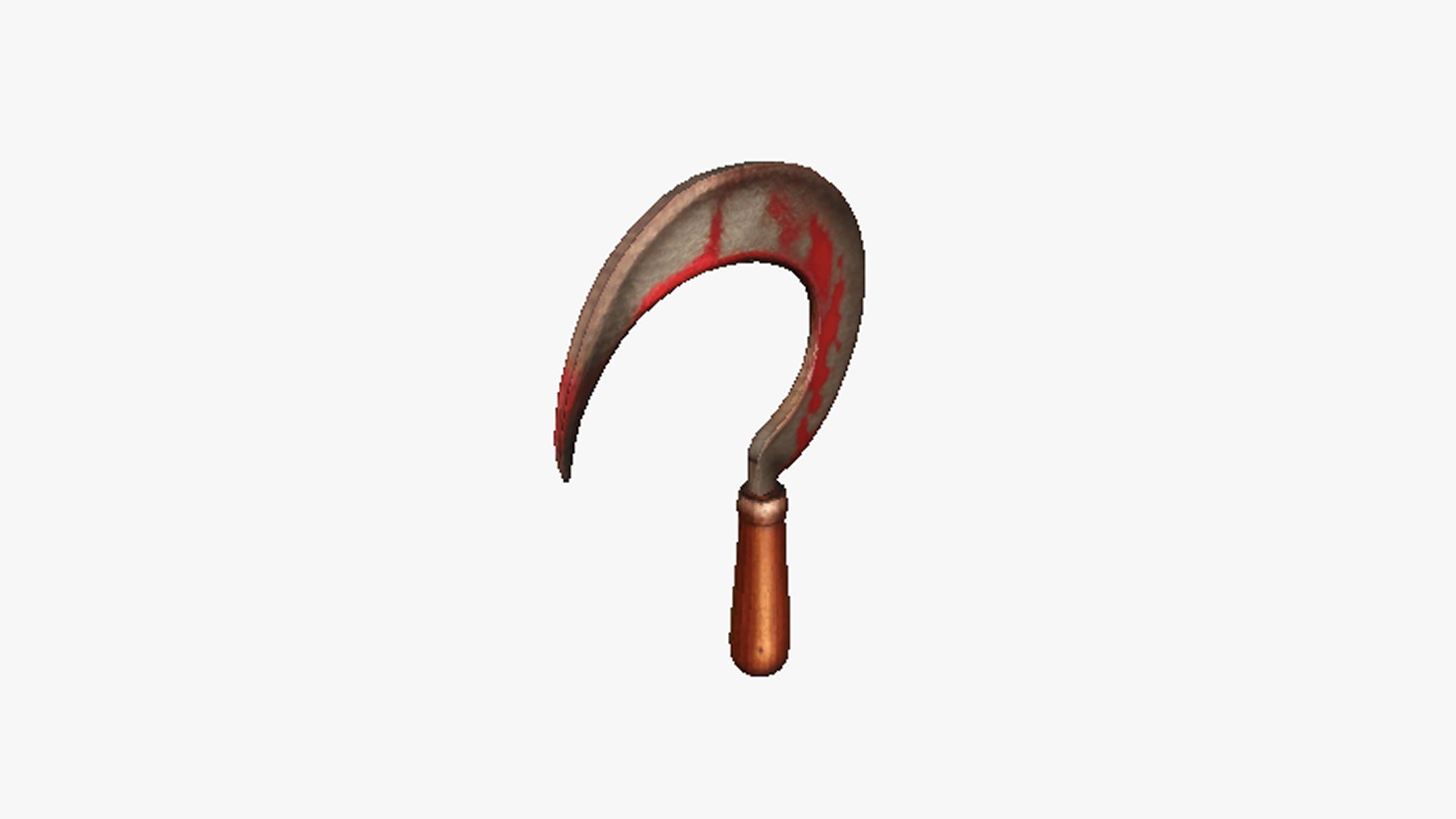 3D 3D Model Bloody Sickle Horror Weapon - TurboSquid 2400501