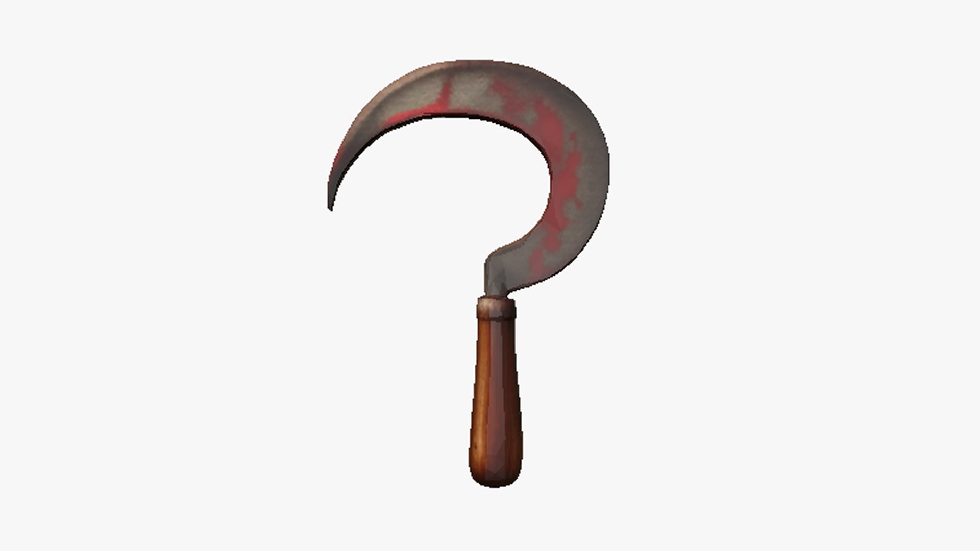 3D 3D Model Bloody Sickle Horror Weapon - TurboSquid 2400501